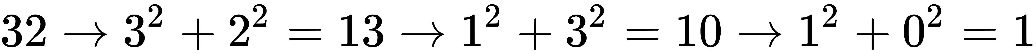 【题文】把一个自然数所有数位上的数字先平方再求和得到一个新数，叫做第一次运算，再把所得新数所有数位上的数字先平方再求和又将得到一个新数，叫做第