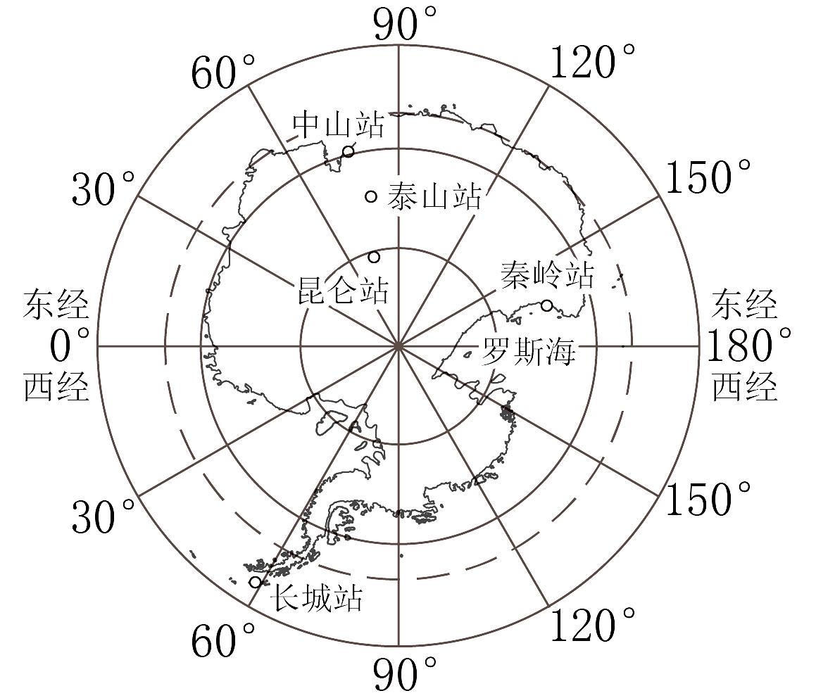 2024年2月7日，中国在南极建造的第5个科考站——秦岭站正式开站，左图为秦岭站主体结构图，右图为中国南极科考站分布图。完成下面小题。 1