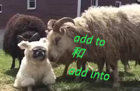 add to还是add into? _百度教育